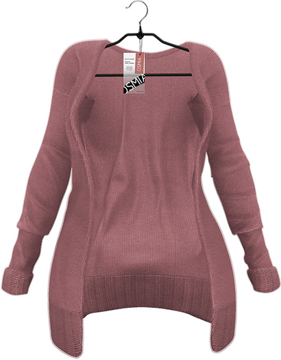 Second Life Marketplace - OSMIA - Megan.Cardigan - Pink Second Life Marketplace - OSMIA - Megan.Cardigan - Pink